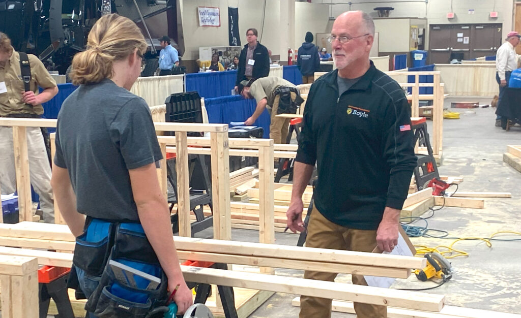 Boyle's Shanahan Lends His Expertise at SkillsUSA District 11 ...